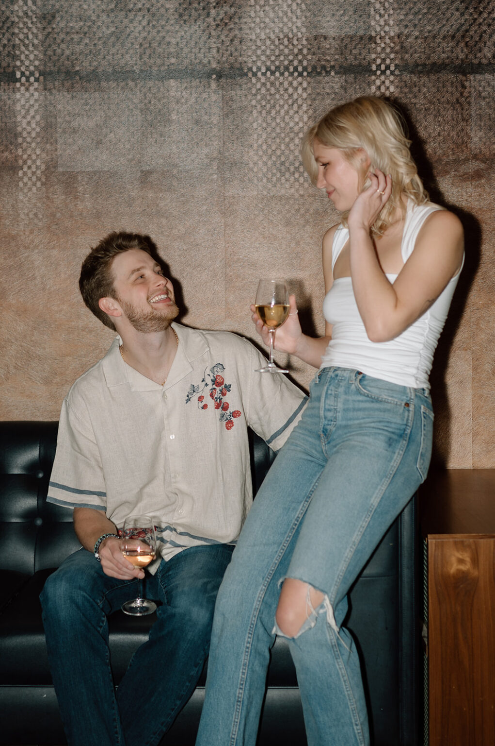 Harleigh + TJ | Minneapolis Indoor Engagement Session ...